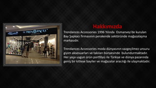 Trendance accessori̇es sunum dosyasi yatirimci | PDF