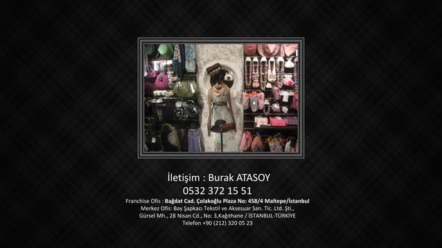 Trendance accessori̇es sunum dosyasi yatirimci | PDF