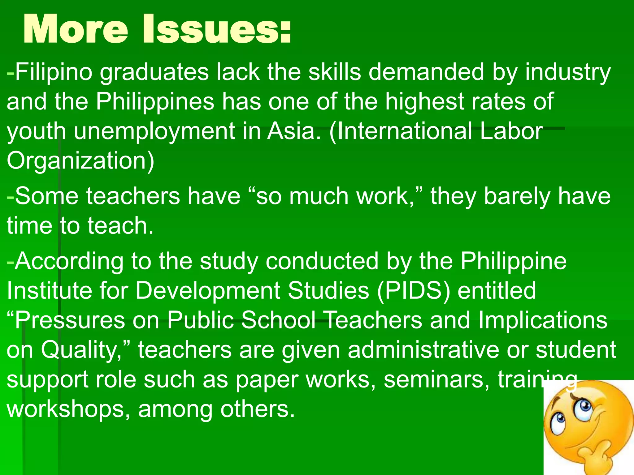 Trend and Issues in Phil Educ System.ppt