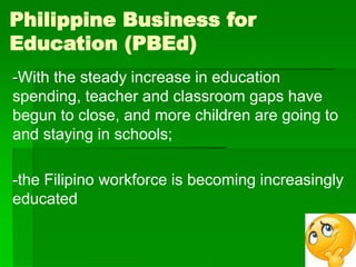 Trend and Issues in Phil Educ System.ppt | Education industry | Industries