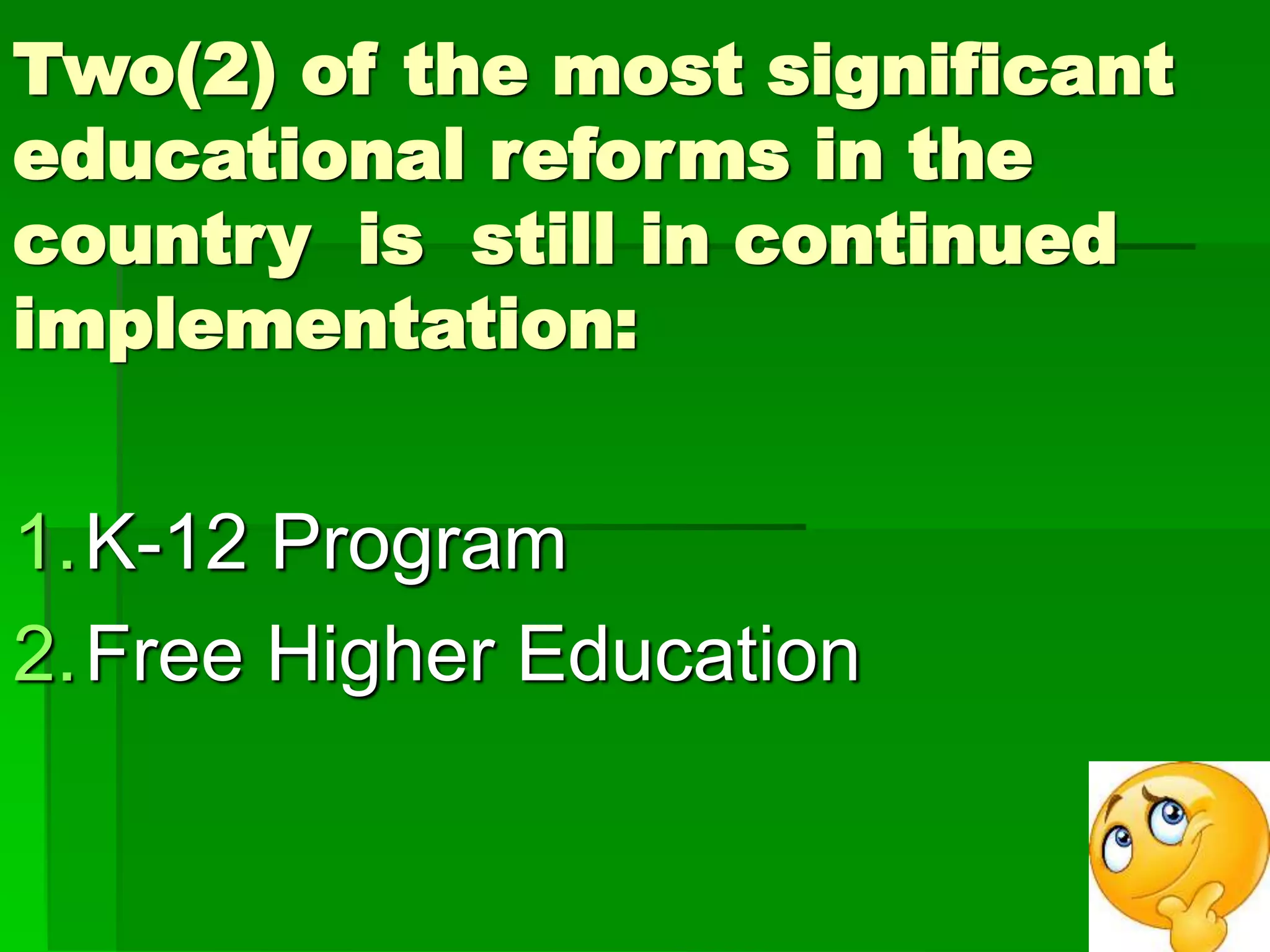 Trend and Issues in Phil Educ System.ppt