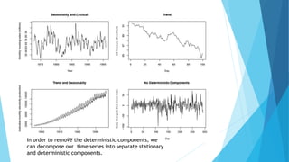Trend and Seasonal Components | PPTX