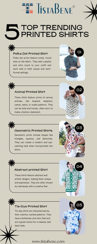 Trending Printed Shirts - Infographic.pdf | Women\'s Clothing | Women ...