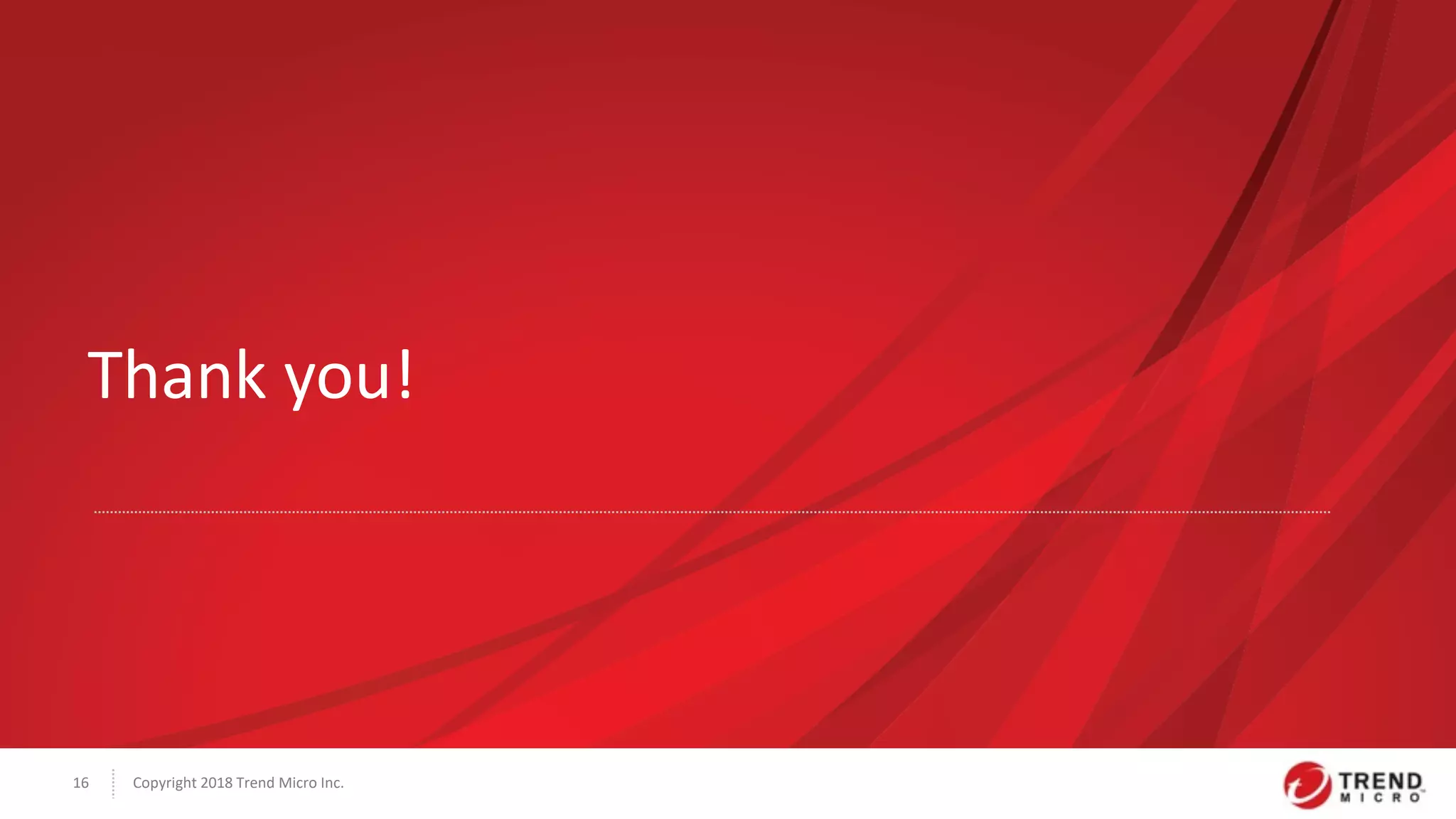 Trend Micro 10 Minute Overview | PDF