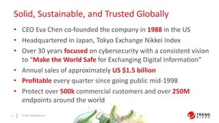 Trend Micro Solutions Overview | PDF