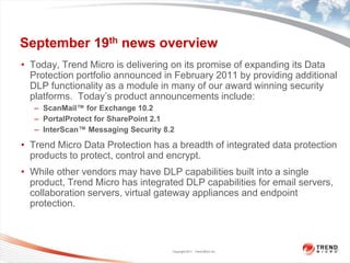 Trend micro data protection | PPTX