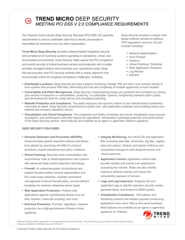 Trend micro deep security | PDF