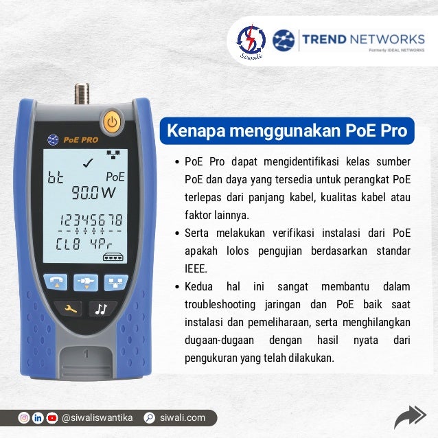 TREND Networks-PoE PRO_PoE Tester | PDF