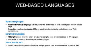 Trend of Visual Programming Language | PPTX