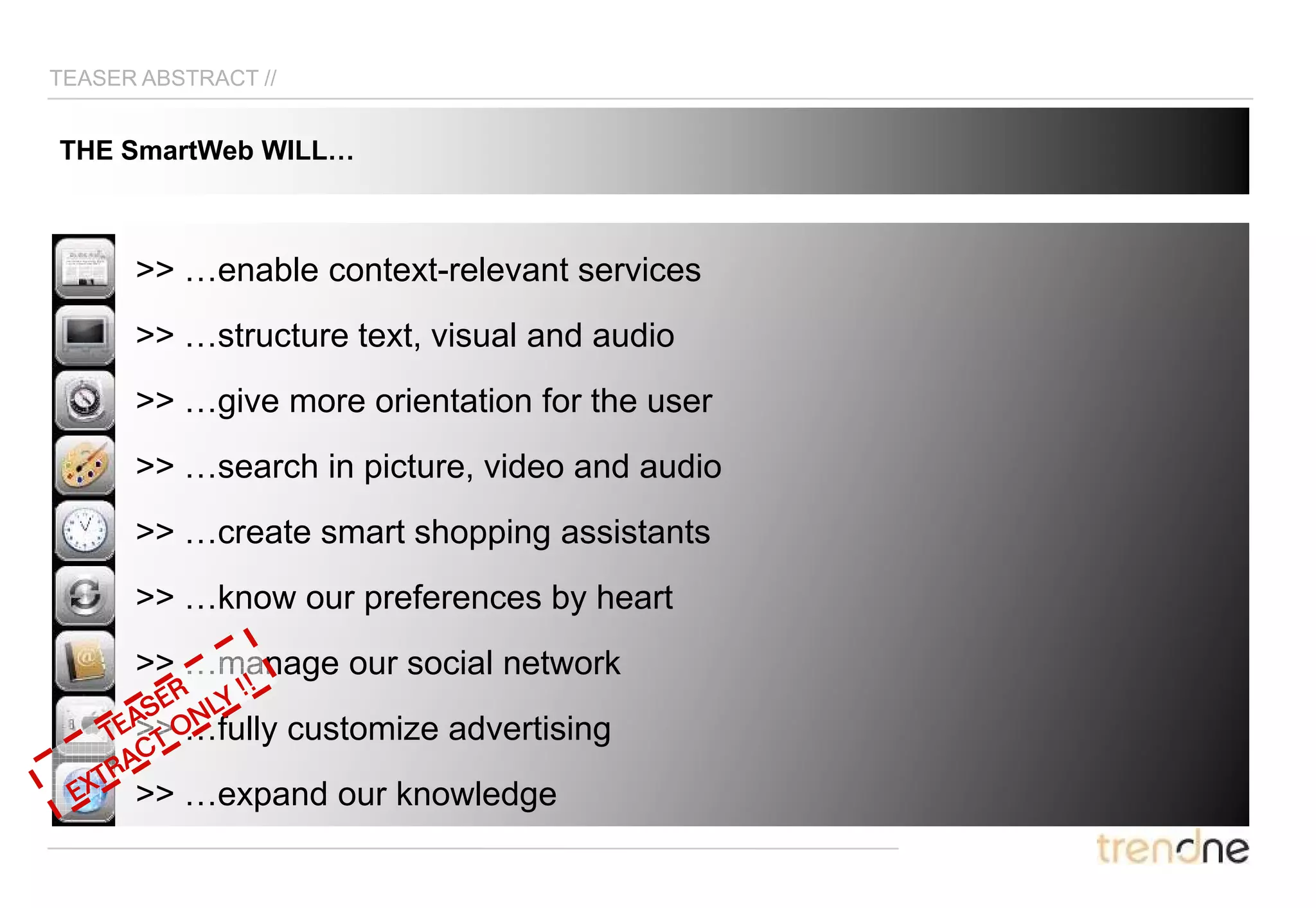 Trend One Smart Web Teaser En | PDF