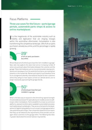 Trend Report 01/2019: Focus Platforms in the automotive aftermarket | PDF