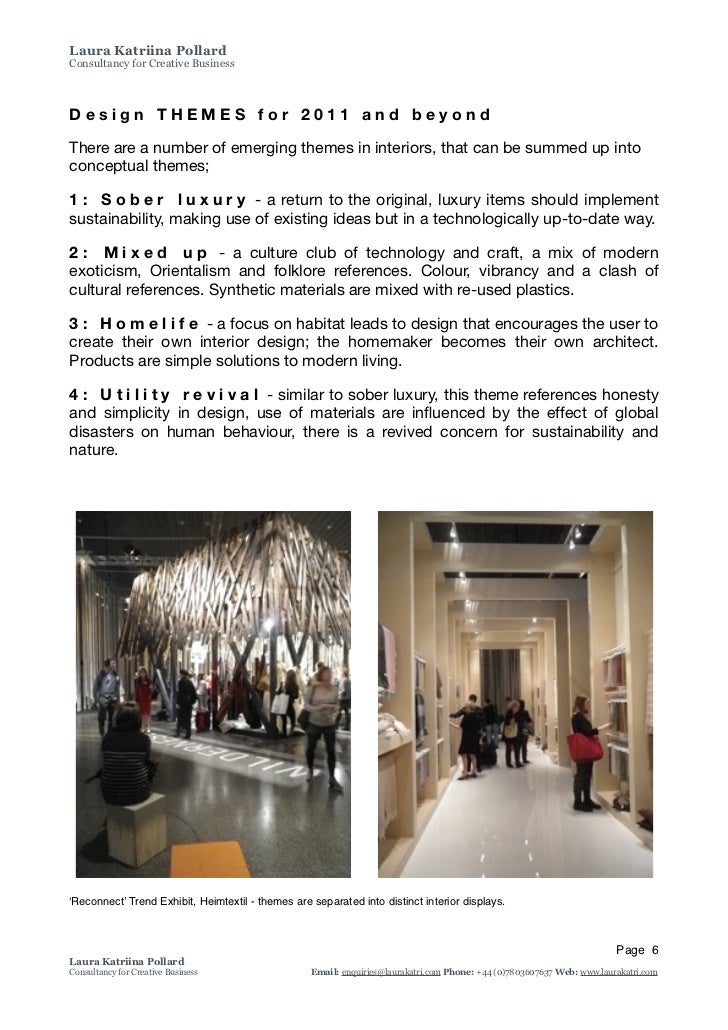 Trend Report: Interior Design for 2011 and beyond