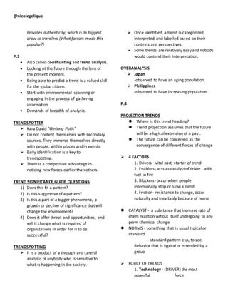 Grade 12 Module : TRENDS or FADS / TRENDSPOTTING (trends) | DOCX