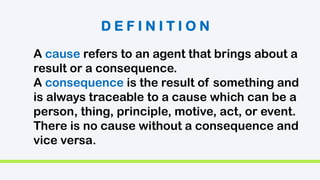 TRENDS-4.CAUSES AND CONSEQUENCES OF TRENDS AS A WHOLE | PPTX