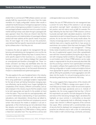 Trends in Commodity Risk Management Technologies | PDF