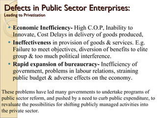 Trends in public and private sector in india | PPT