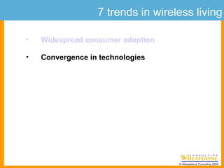 Trends in Wireless Working | PPT