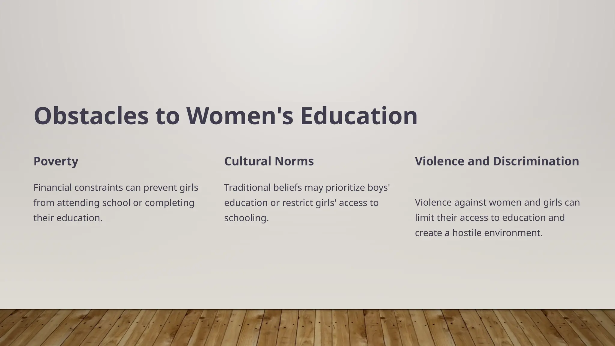 Trends-in-Womens-Education in women education | PPT