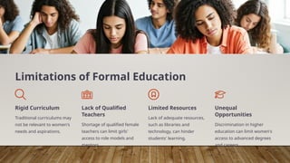 Trends-in-Womens-Education in women education | PPTX