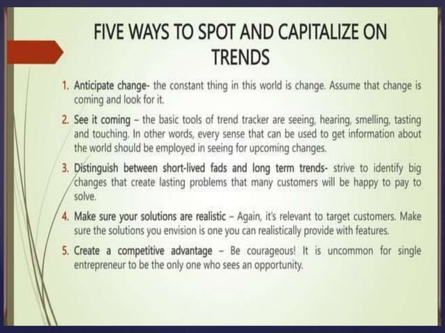 trends, networks and critical thinking- lesson 2 .pptx | Science