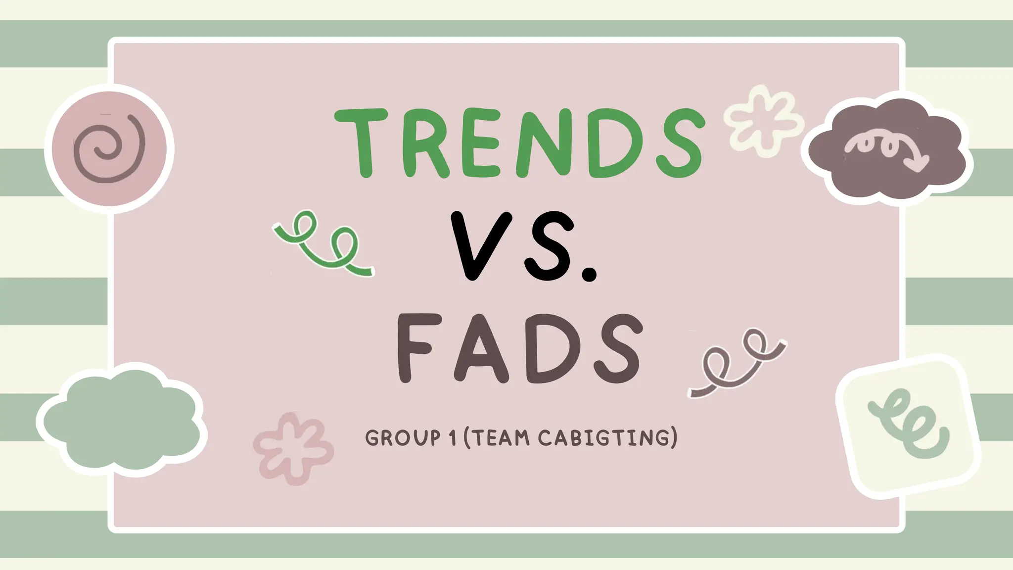 Trends-Vs.-Fads g12 trends and fads humss | PPTX