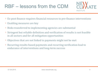 Trends of results based finance | PDF