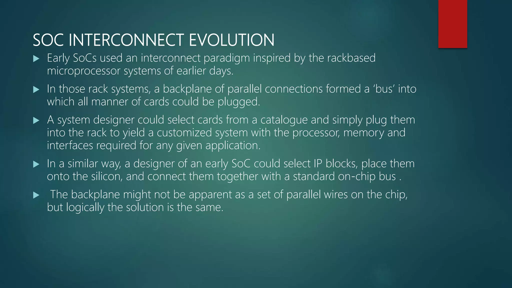 Trends and challenges in IP based SOC design | PPTX