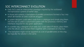 Trends and challenges in IP based SOC design | PPTX