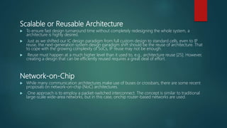 Trends and challenges in IP based SOC design | PPTX