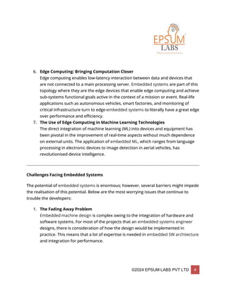 Trends and Challenges in the Field of Embedded Systems | PDF