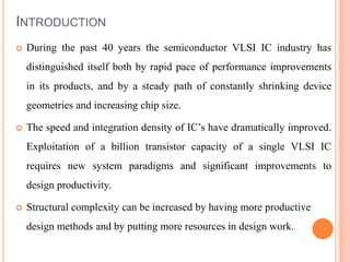 Trends and challenges in vlsi | PPTX