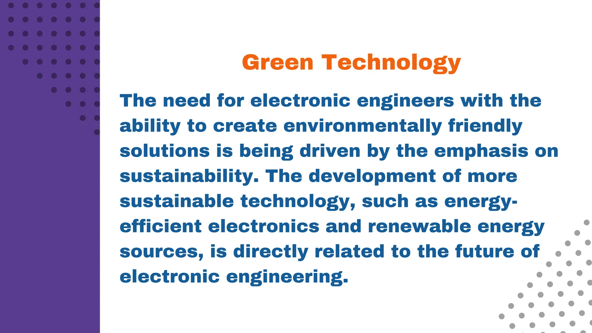 Trends and Future Prospects in Electronic Engineering | PPT