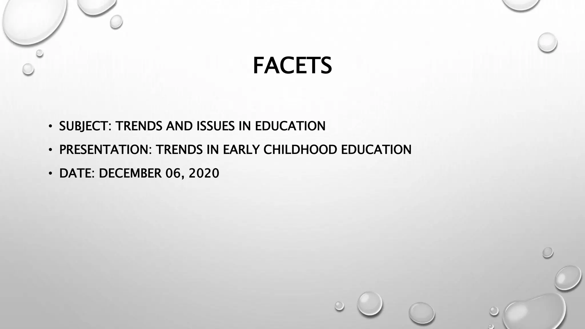 Trends and Issues in Education. | PPTX