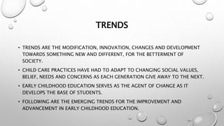Trends and Issues in Education. | PPTX
