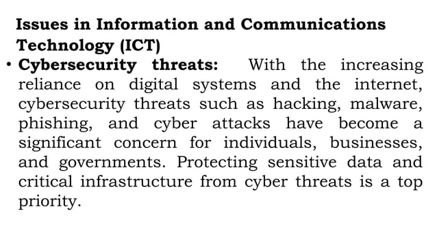 Trends and Issues in ICT 7.pptx Matatag Curriculum | PPTX