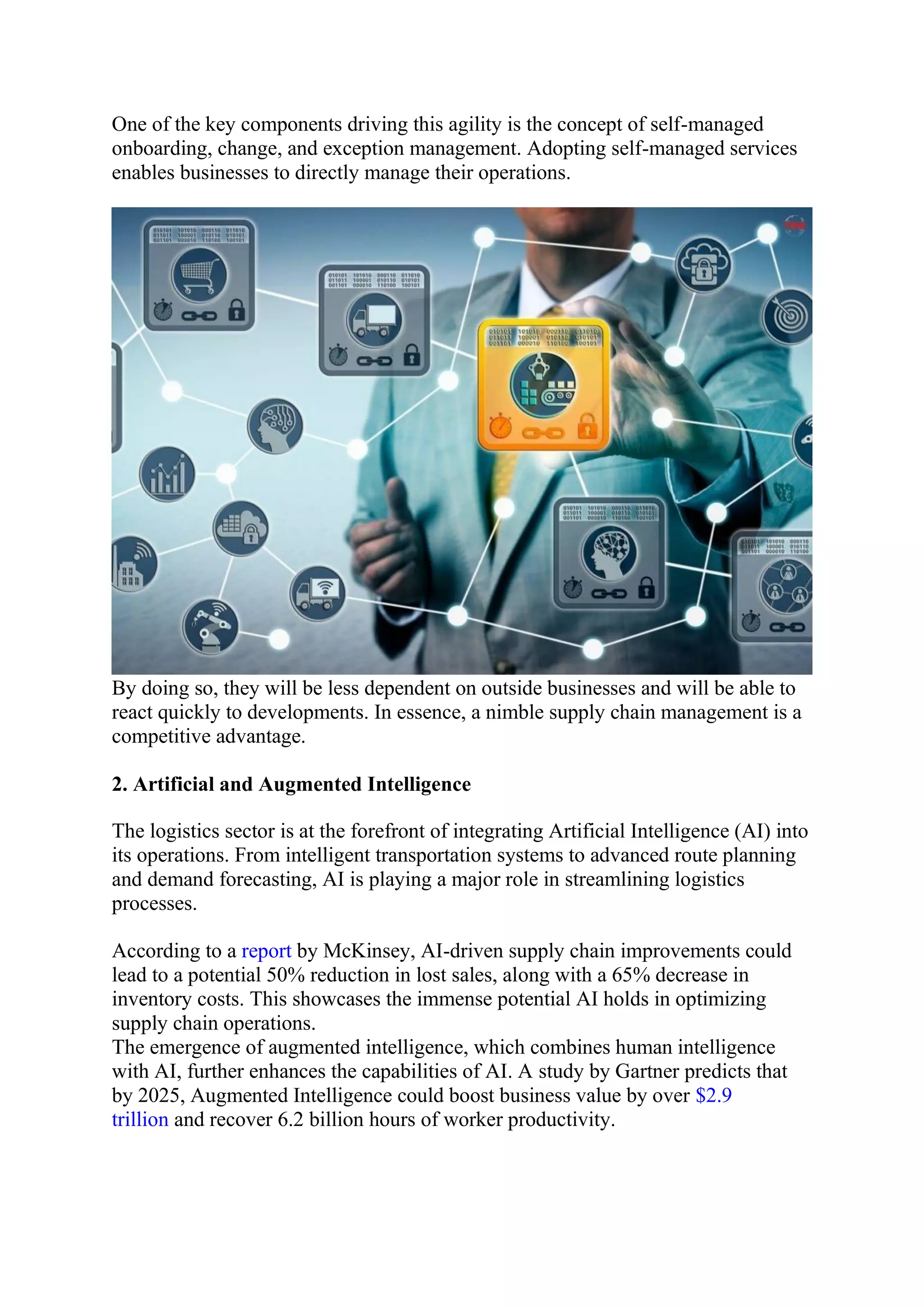 Top 9 Trends and Technologies Reshaping Supply Chain Management | The Enterprise World | PDF ...