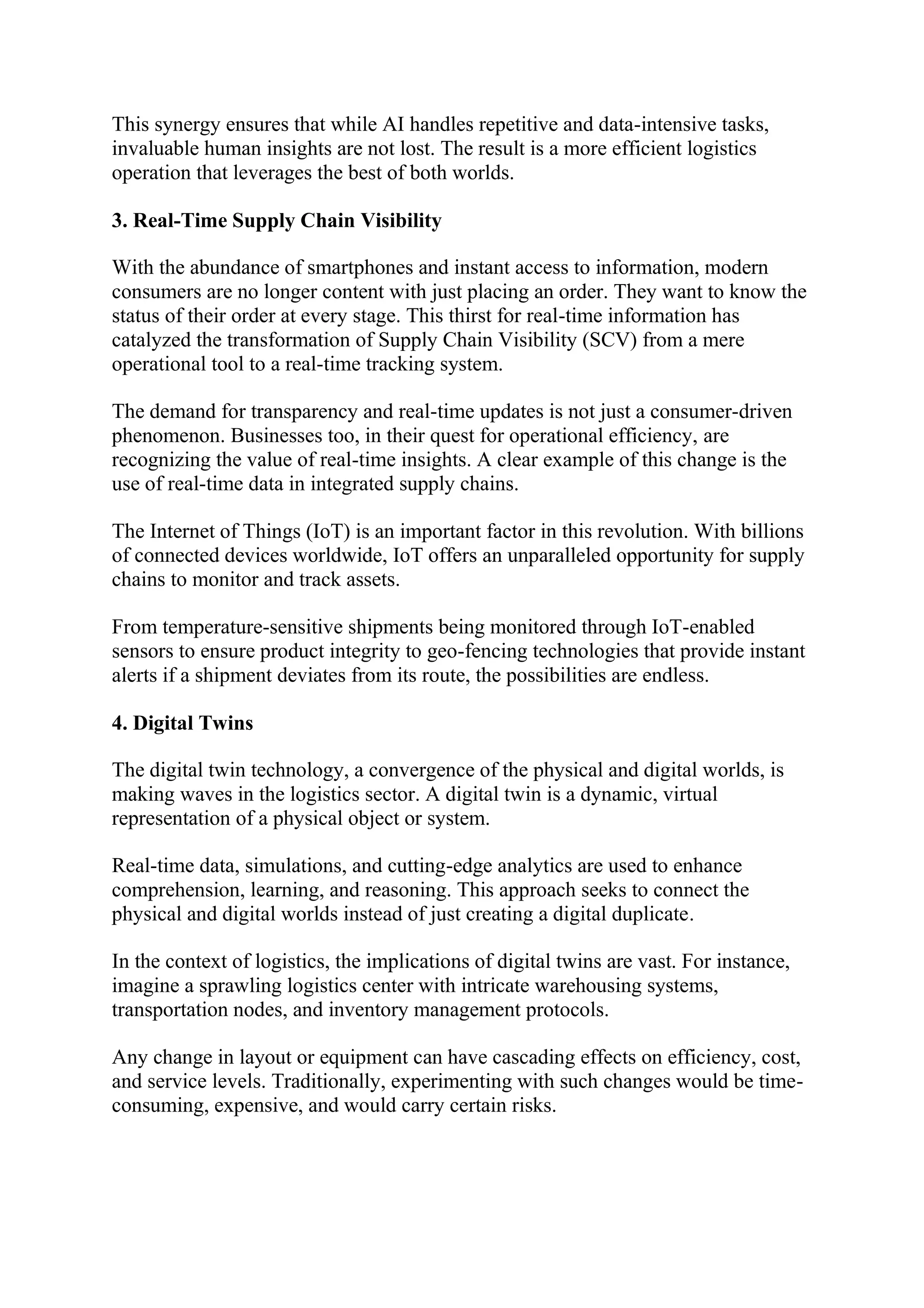 Top 9 Trends and Technologies Reshaping Supply Chain Management | The Enterprise World | PDF ...