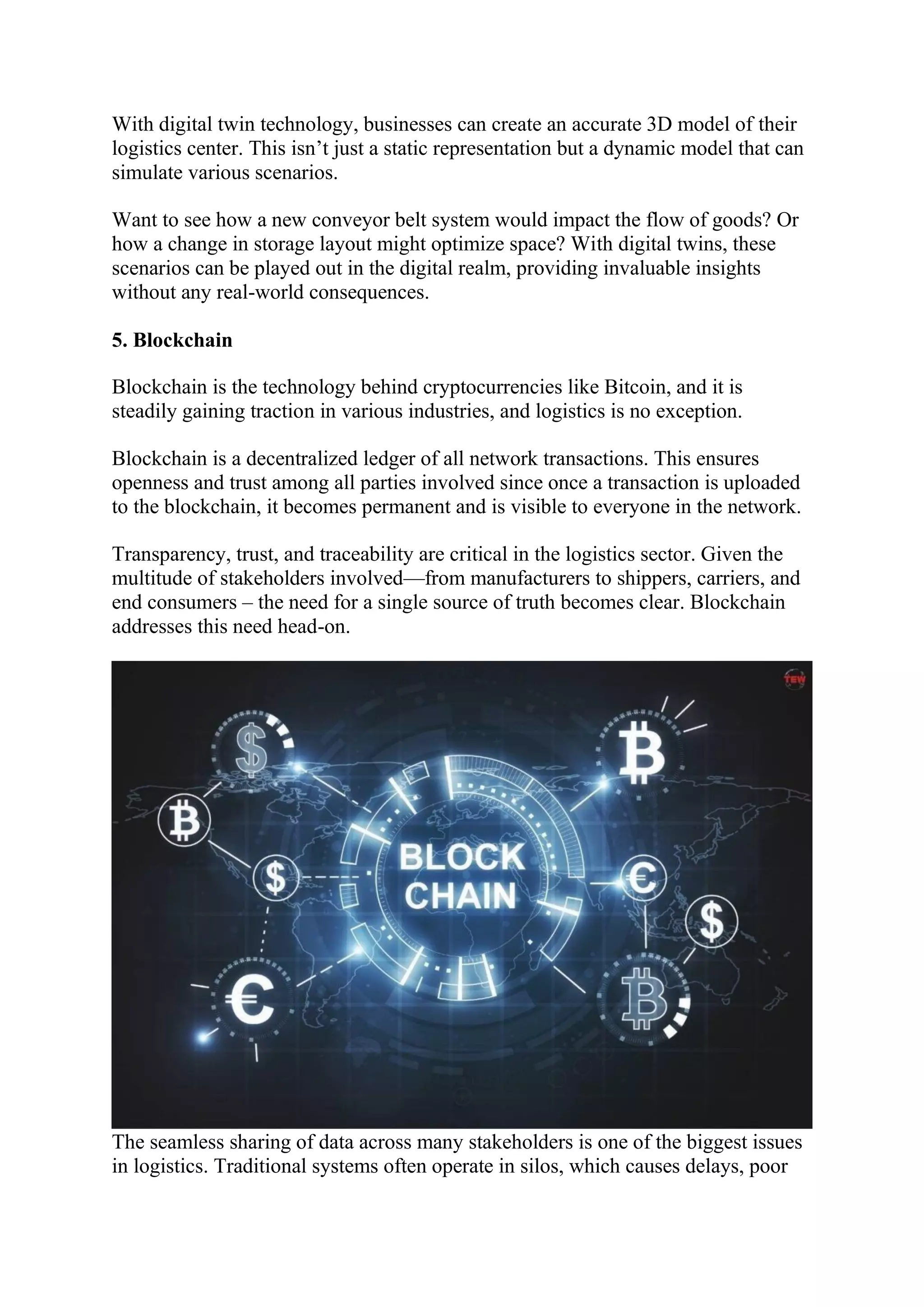 Top 9 Trends and Technologies Reshaping Supply Chain Management | The Enterprise World | PDF ...