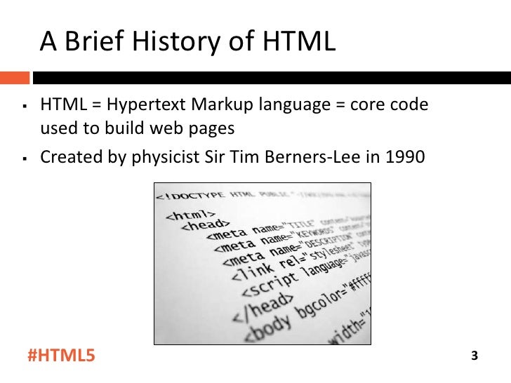 Trends Assessment Presentation #2, HTML5, 4-10-12