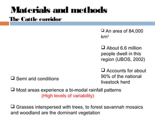 Trends extreme temperatures_cattle _corridor by brian owoyesigire | PPT