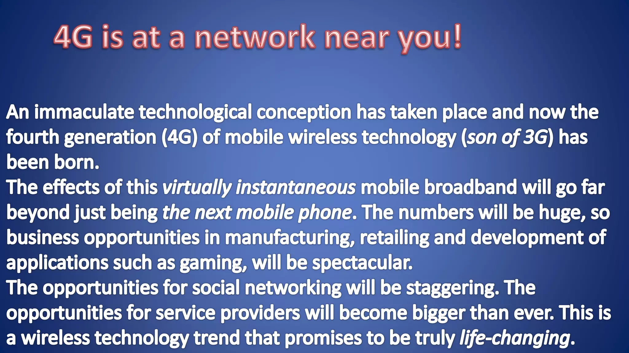 Trends in wireless computing | PPT