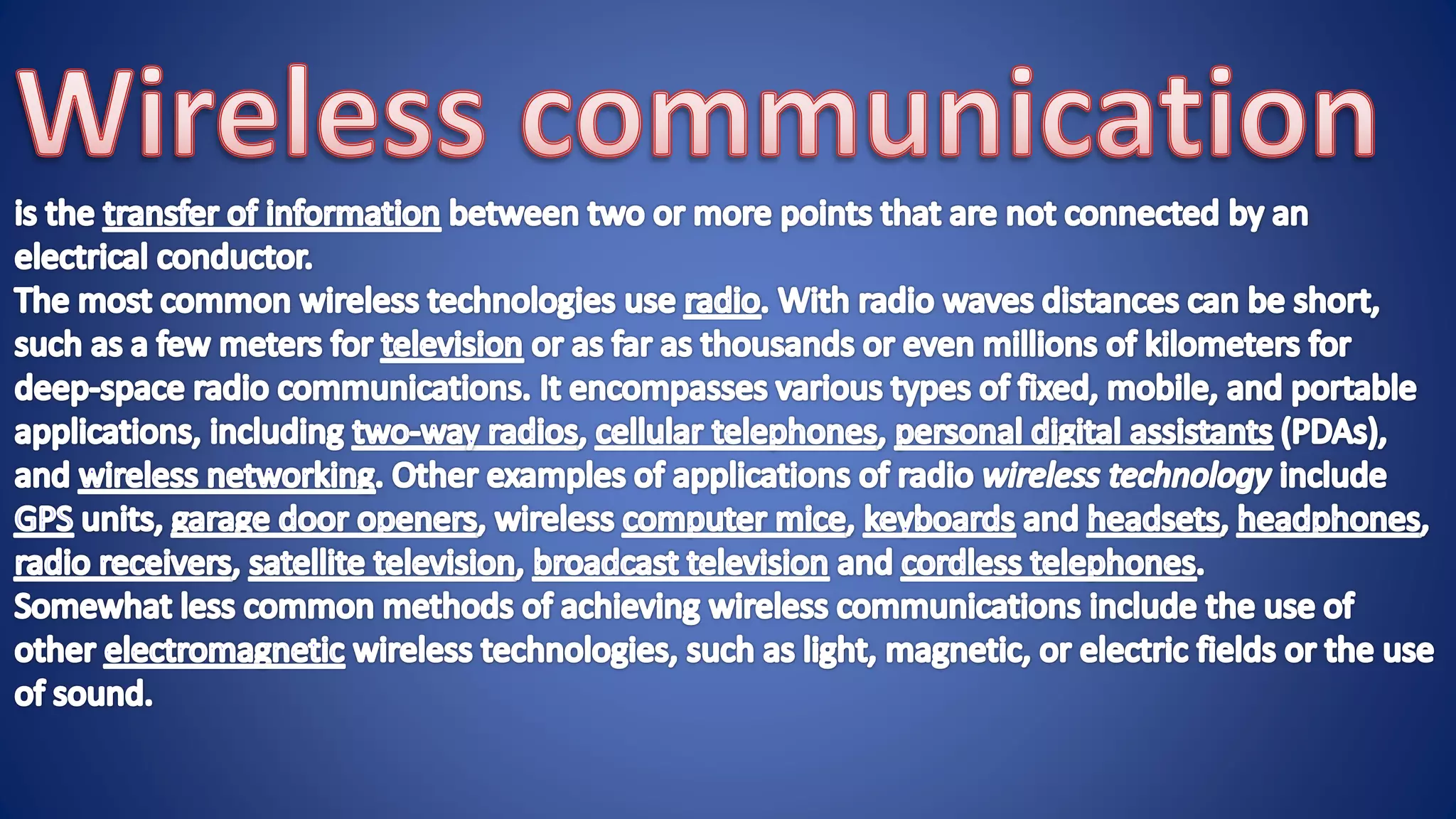 Trends in wireless computing | PPT