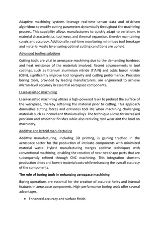 Trends In Aerospace Machining – Ensuring Precision And Performance For ...