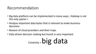 Trends in big data | PPTX | Databases | Computer Software and Applications