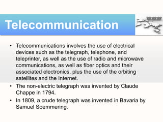 Trends in communication technology | PPTX