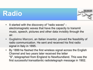 Trends in communication technology | PPTX