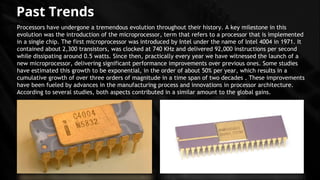 Trends in computer architecture | PPTX