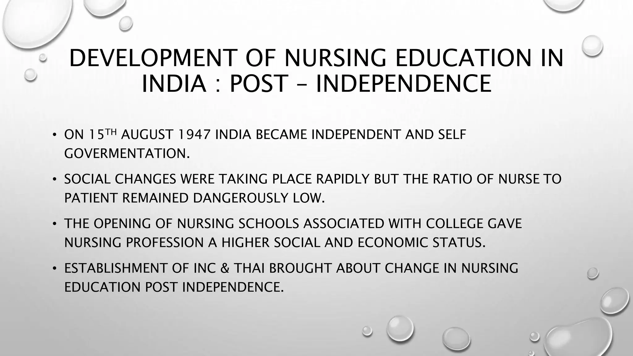 Trends in development of Nursing education in india.pptx
