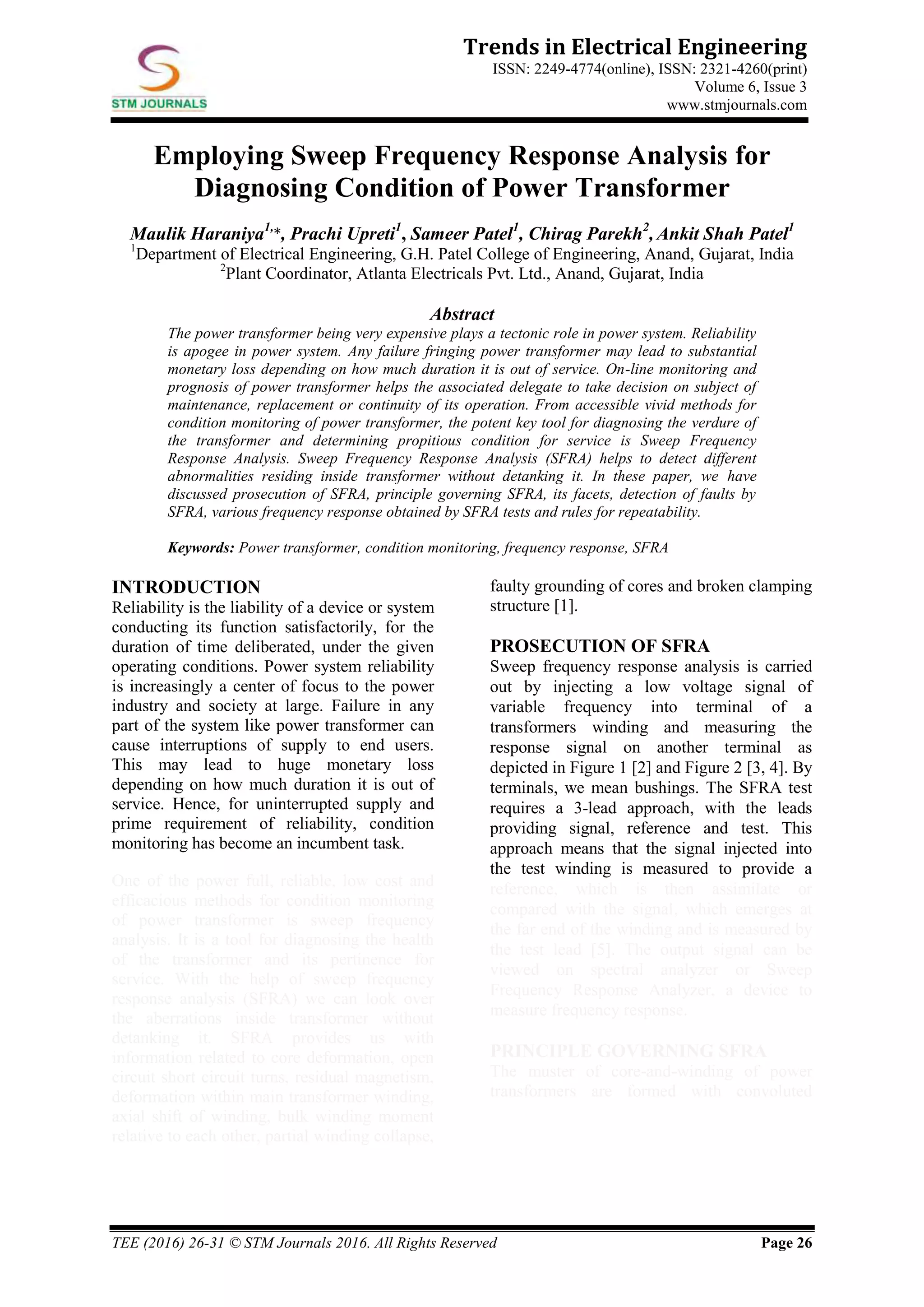 Trends in Electrical Engineering vol 6 issue 3 | PDF | Publishing ...