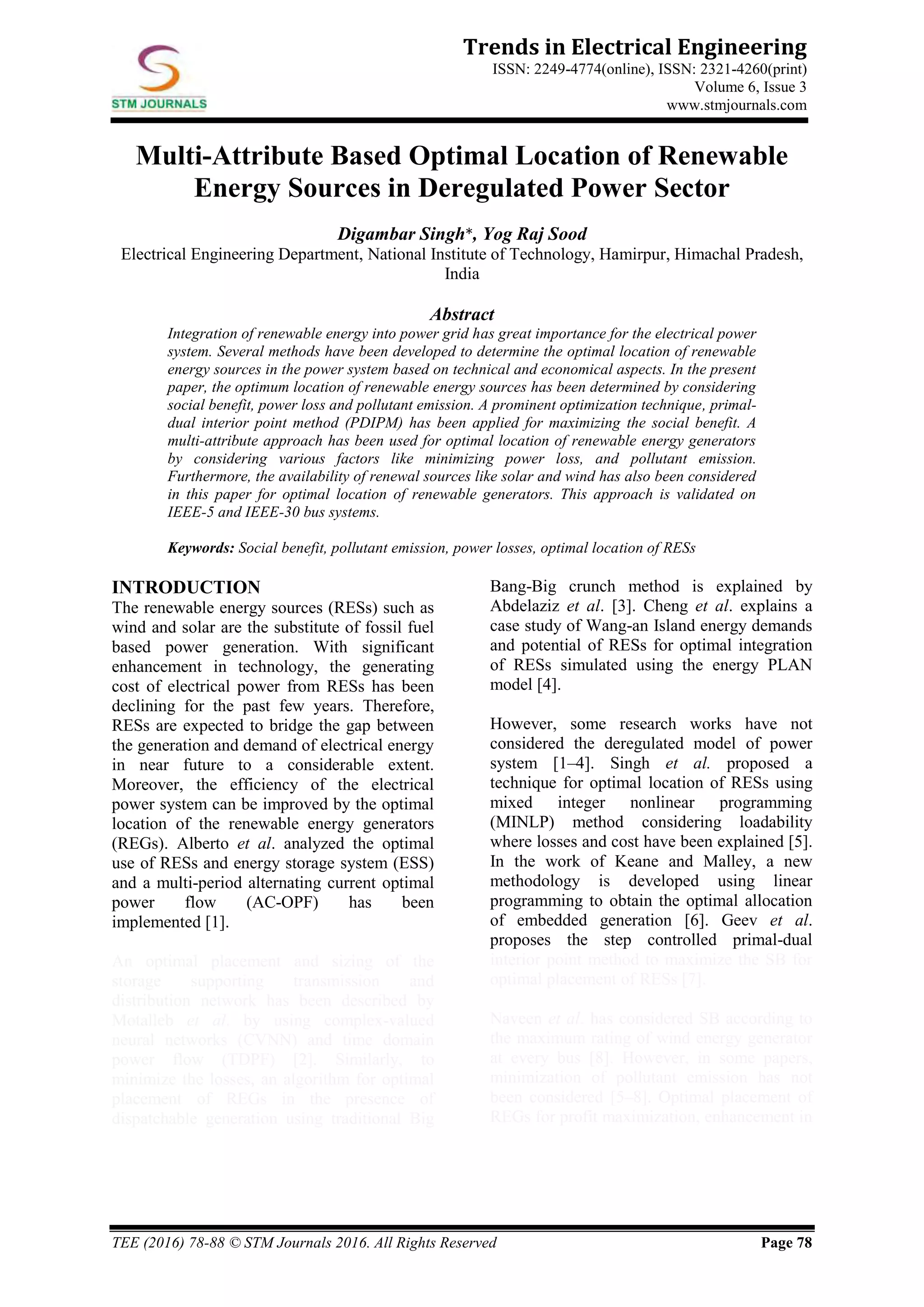 Trends in Electrical Engineering vol 6 issue 3 | PDF | Publishing ...